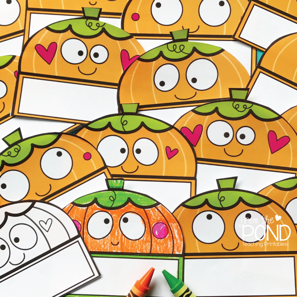 Pumpkin Labels | From the Pond