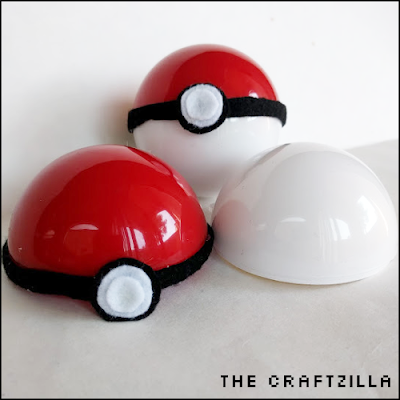 The Craftzilla: Make Your Own Plastic Pokeball