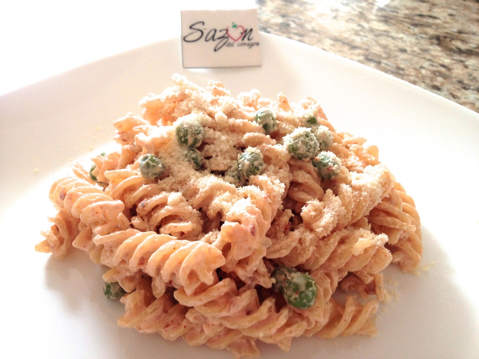 Sazón del corazón: Fusilli al chipotle