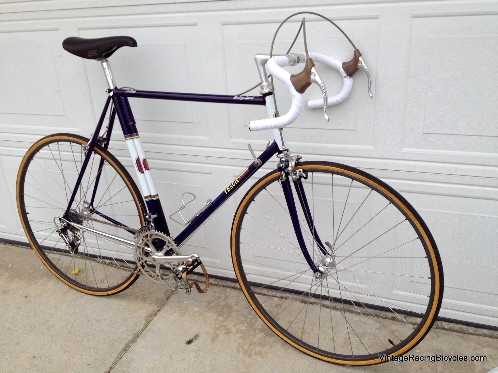 Vintage Racing Bicycles: David Tesch Custom 1984