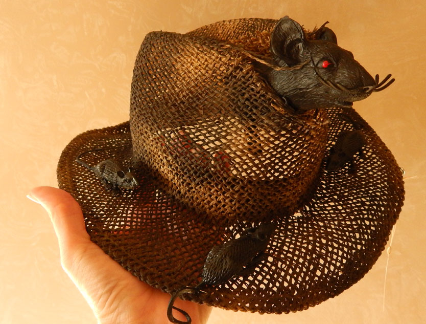 Saturdays Vintage Finds: Halloween Upcycled Vintage Hats 2015 Edition ...