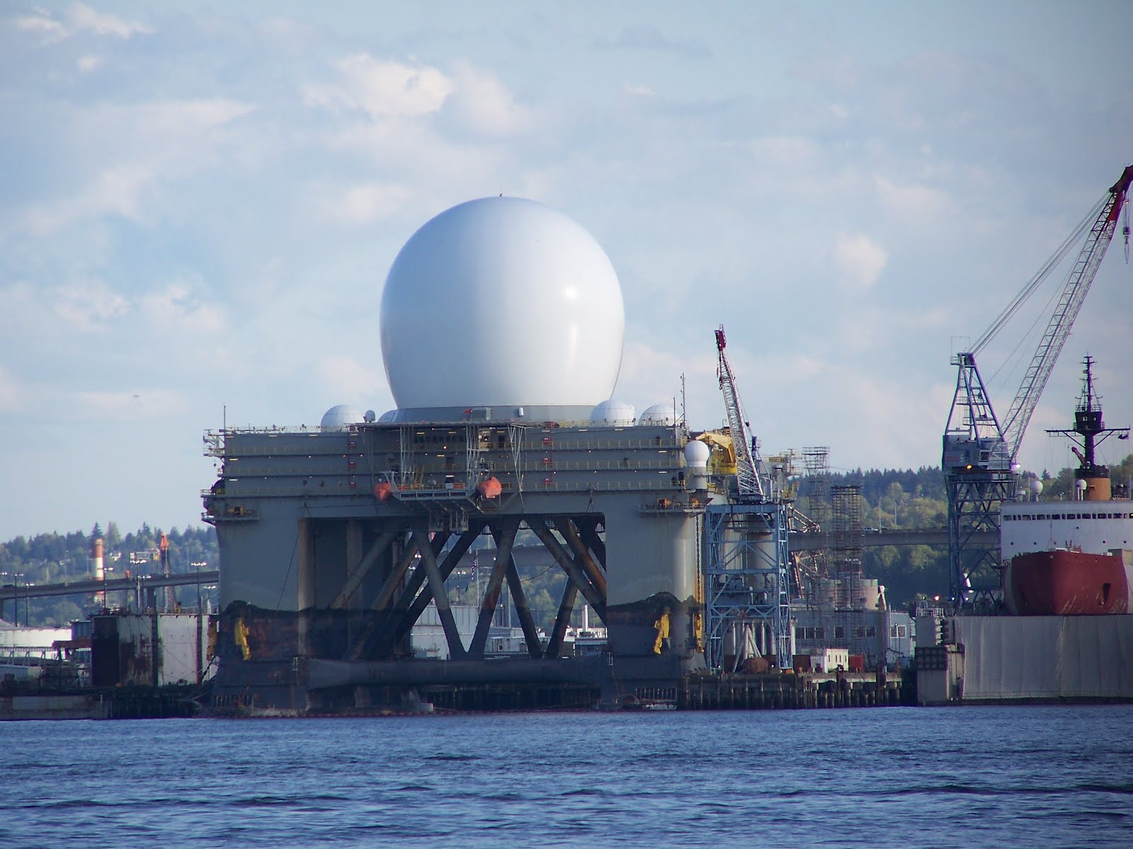 My Corner of the Northwest: Seattle, X-Band Radar, Cruise Ship and Mt ...