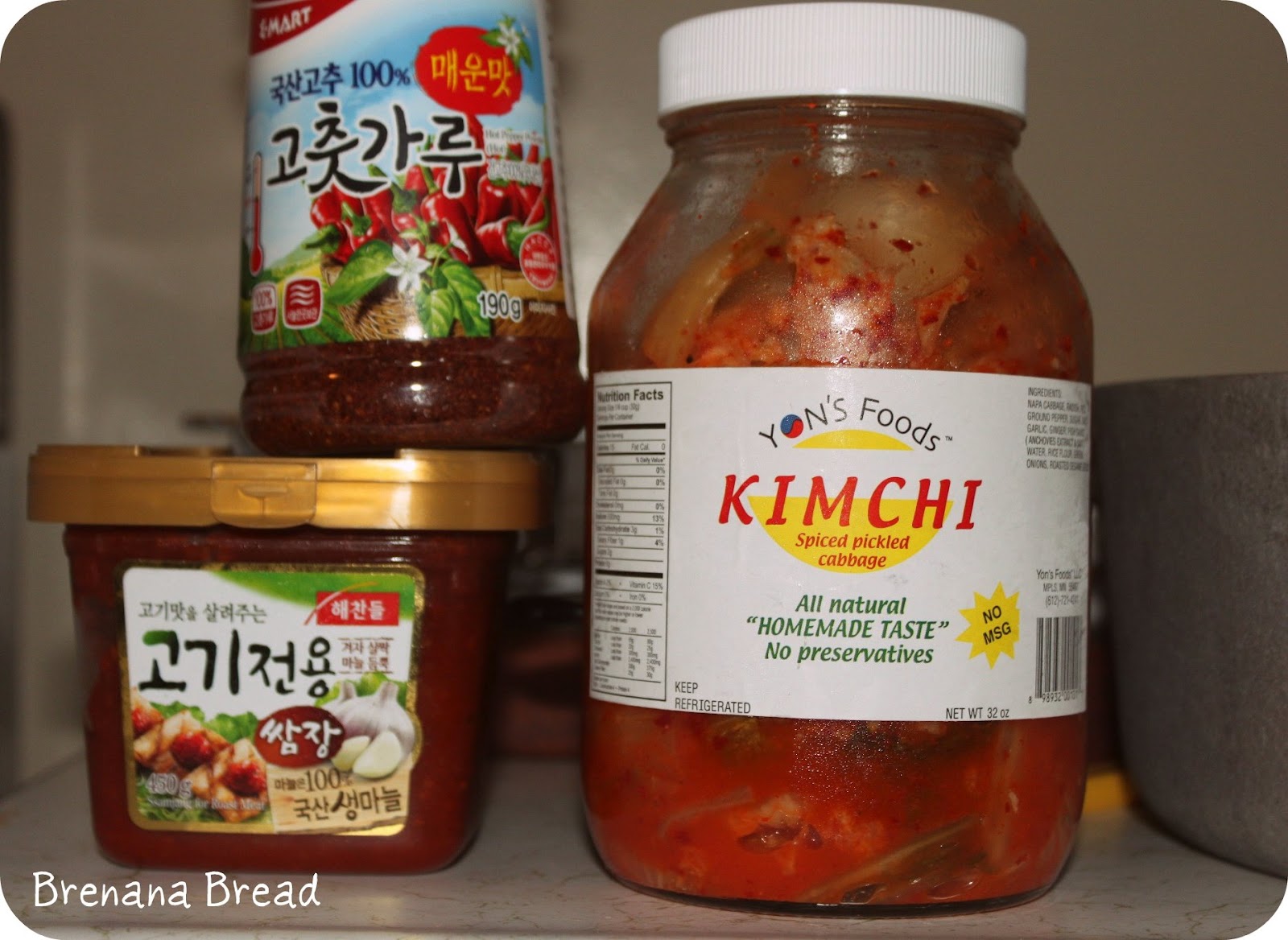 Brenana Bread: Kimchi Jjigae (Kimchi Stew) with Sticky Brown Rice
