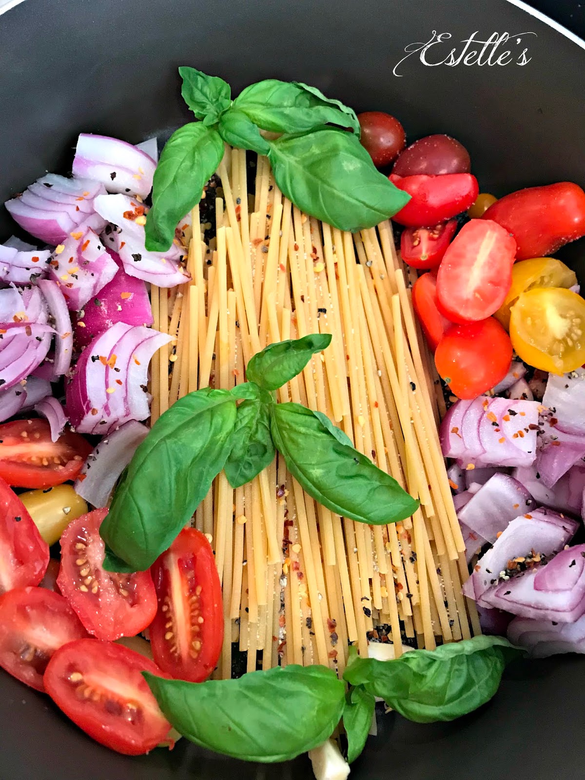 Estelle's: ONE POT PASTA...SCRUMPTIOUS!