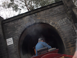 Making Memories of Us: Mini train ride at Eltham Lower Park