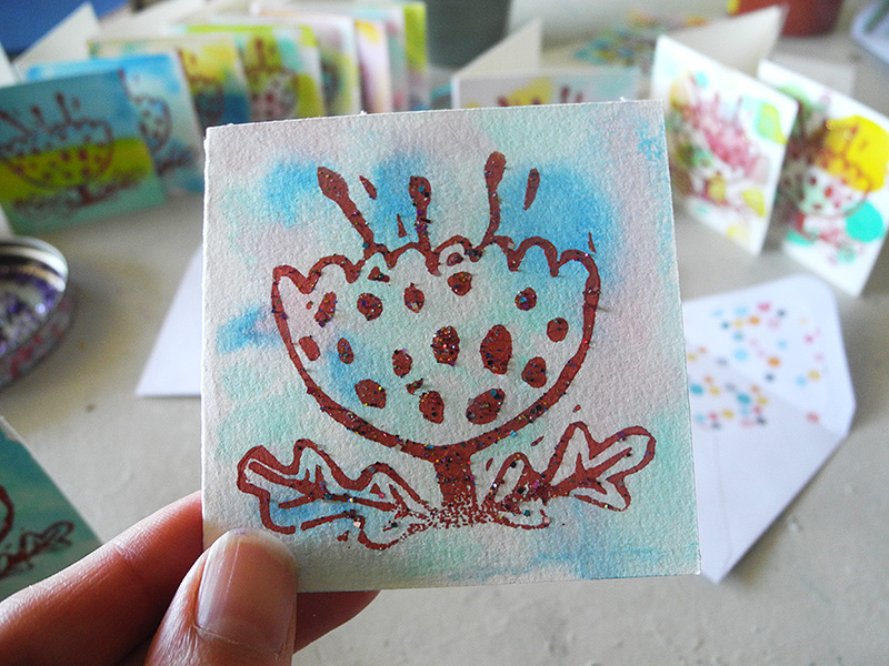 Jules Madden: Small Hand Made Gift Cards- An Etsy Order Bonus