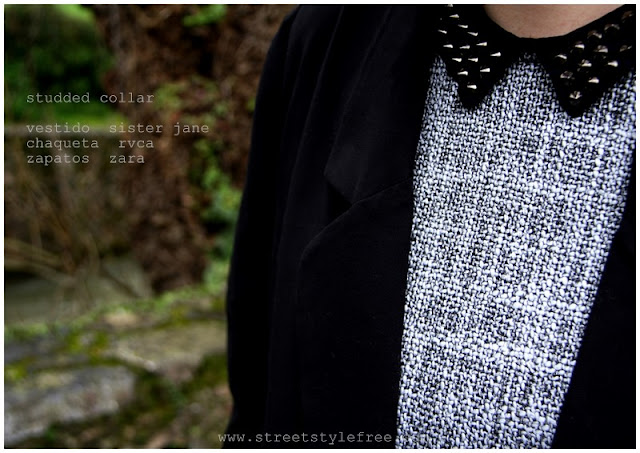 STREET STYLE FREE: studded collar