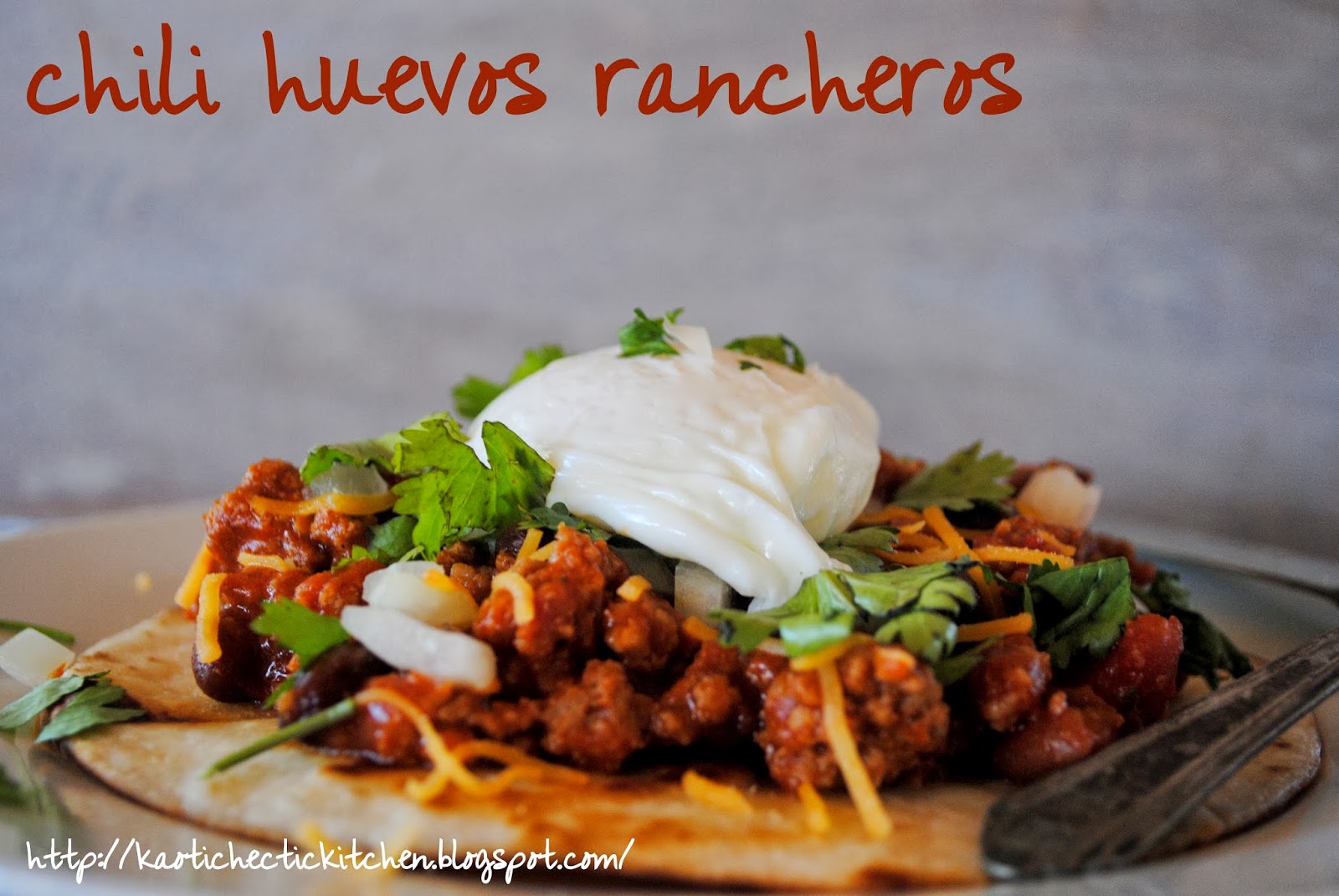 chili huevos rancheros