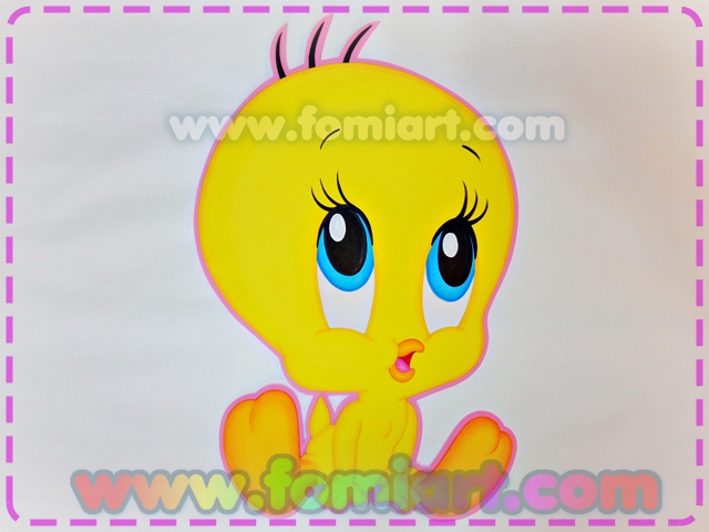 Piolin de Looney Toons en foamy