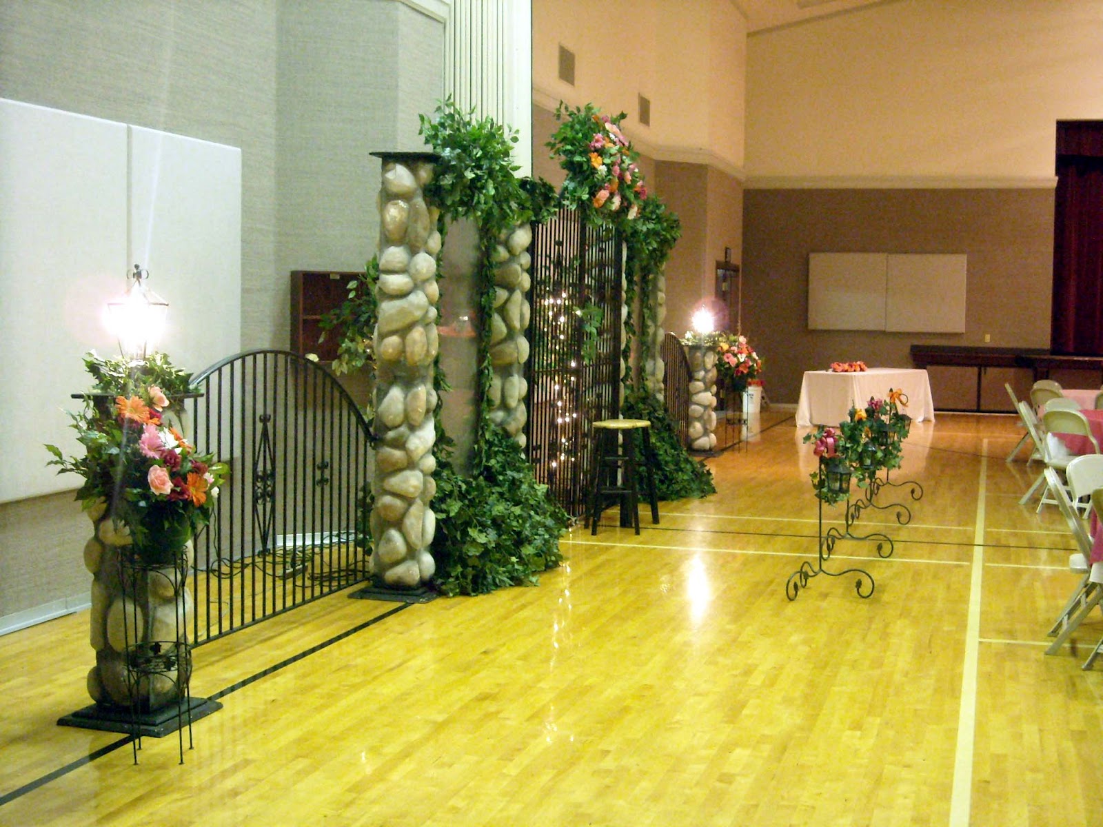 I Do... Weddings: Rock & Iron Backdrop