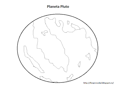 Imagini cu PLANETE de colorat - 78 :: Fise de lucru - gradinita si scoala