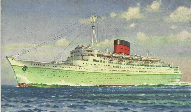 Titanic o NAVIO dos Sonhos - Oficial: RMS Caronia a " Deusa Verde da ...