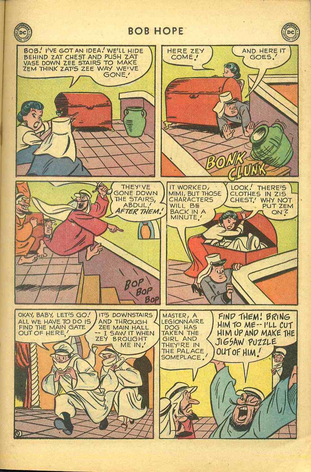 Ominous Octopus Omnibus: Bob Hope Comics #10 ( DC )