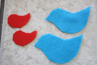 Felt Cupcake Toppers