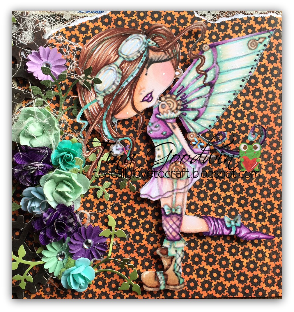 Toadally Love To Craft: Steampunk Fairy Layout