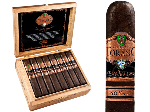 SZIVARVILÁG: Carlos Torano Exodus 1959 - 50 years Box Pressed