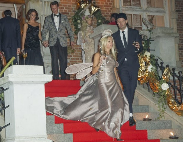 Princess Marie and Prince Joachim attend a birthday party