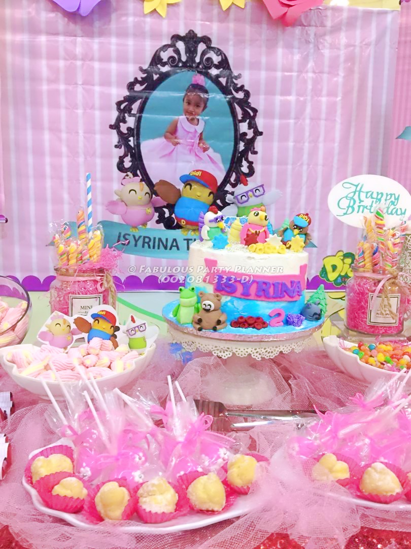 Didi and Friends Birthday Party for Adik Isyrina