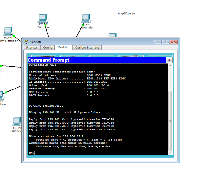 Practica 1 Cisco Packet Tracer