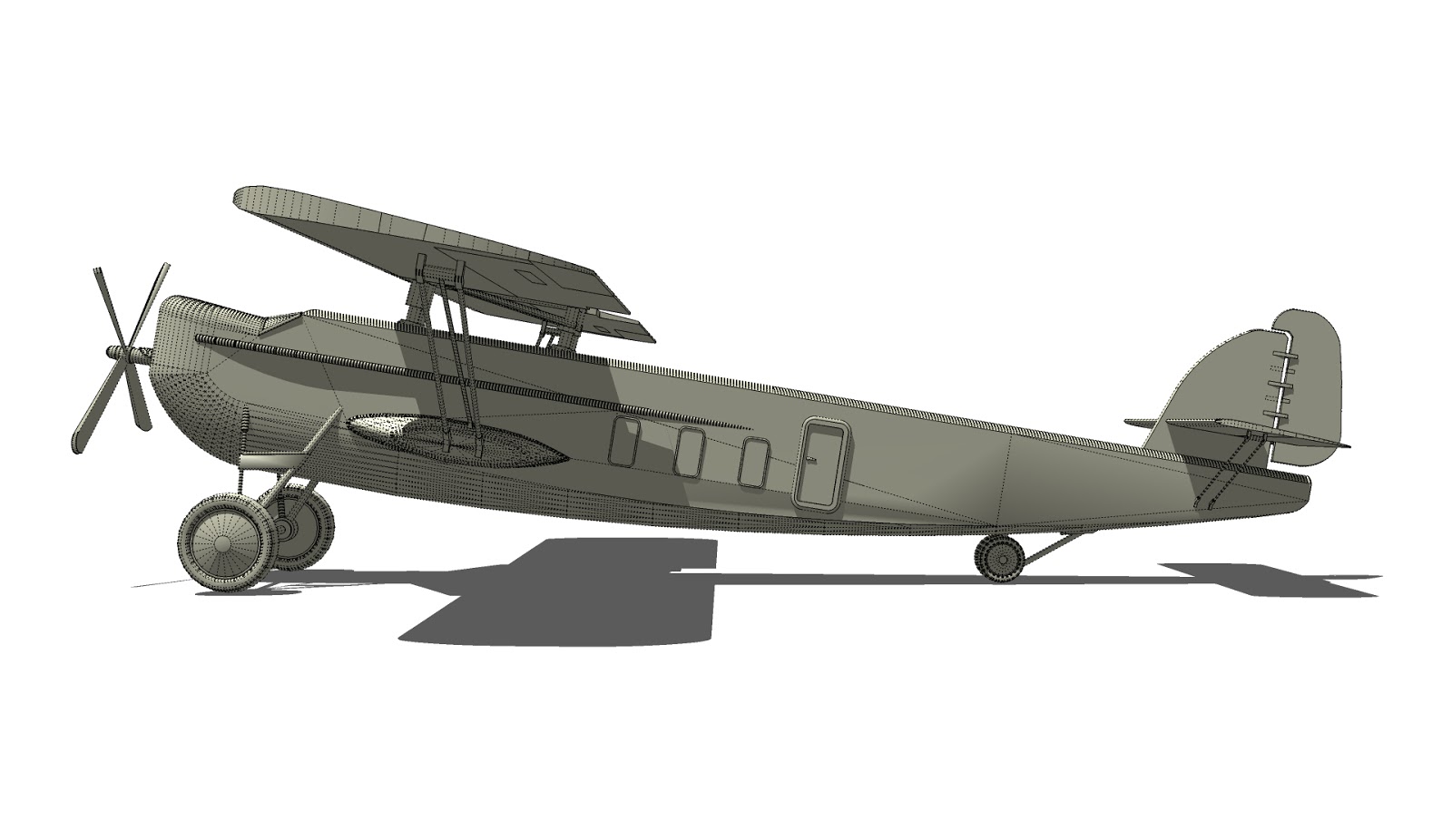 Alex sLevin: DORNIER Airplane [CGI MODEL]