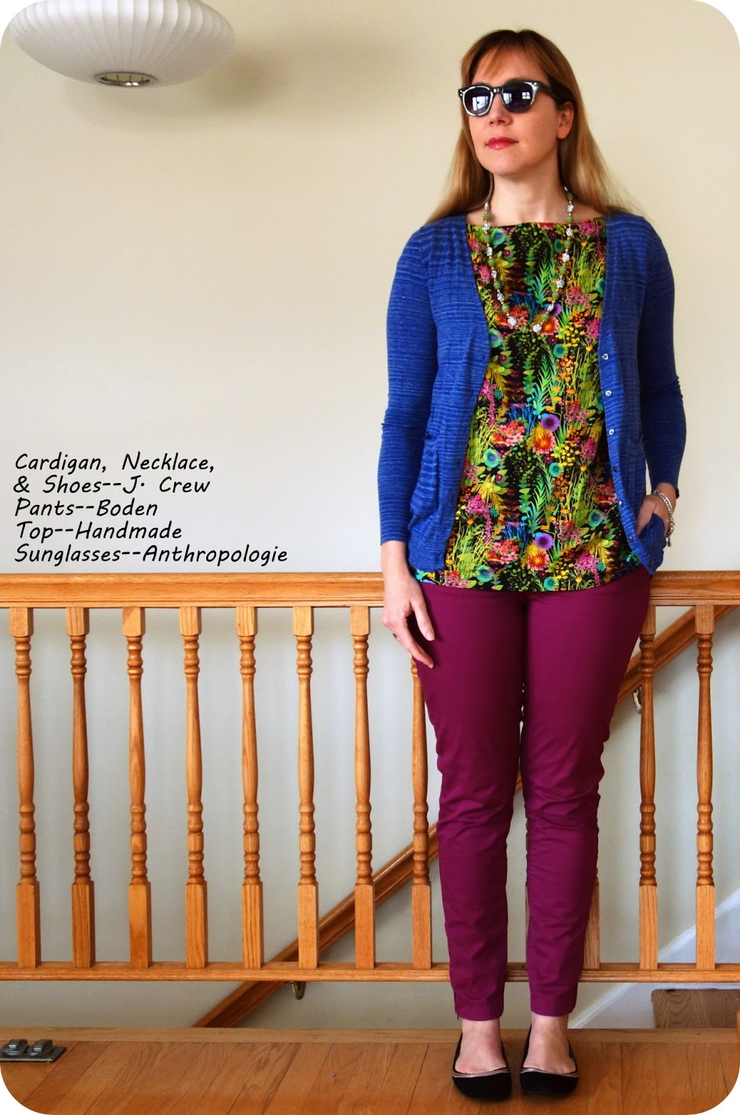 My Superfluities: Made by Me Files: Tresco Floral Top and Girl's Dress ...