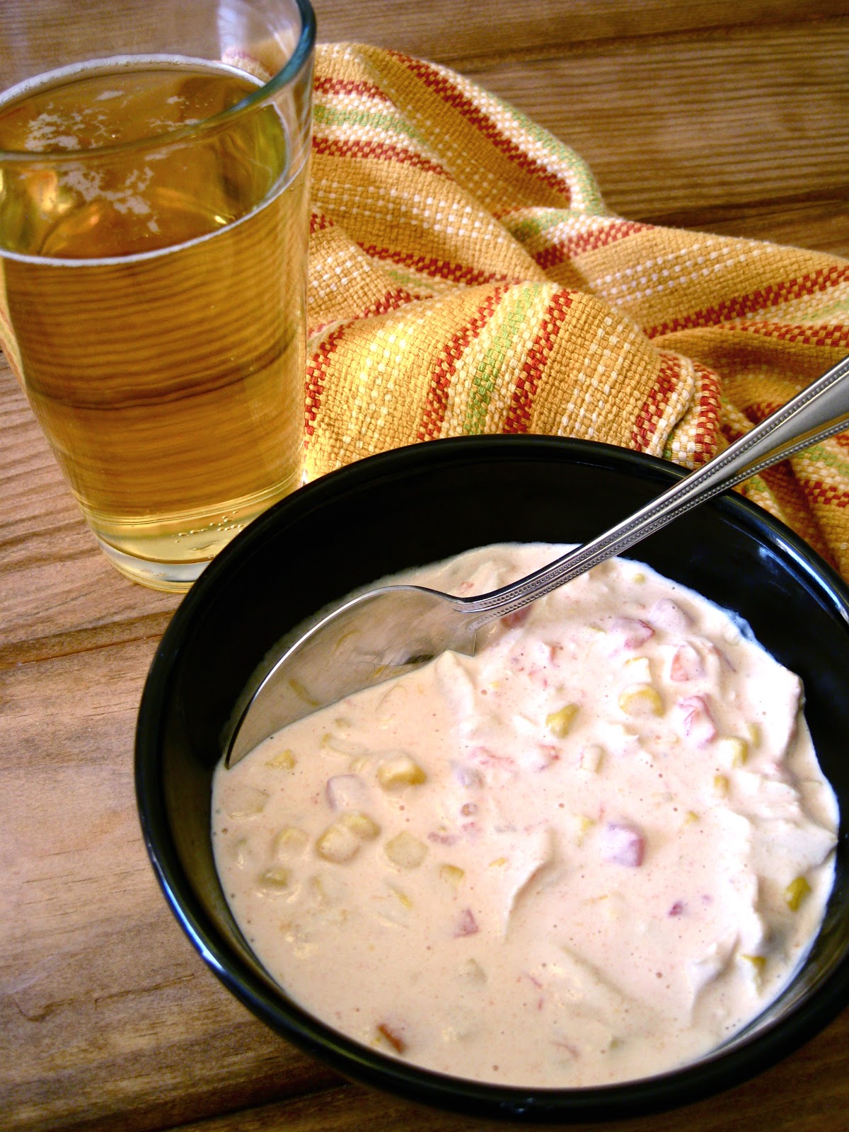 Souper Sunday: Slow Cooker Cheesy Turkey Corn Chowder