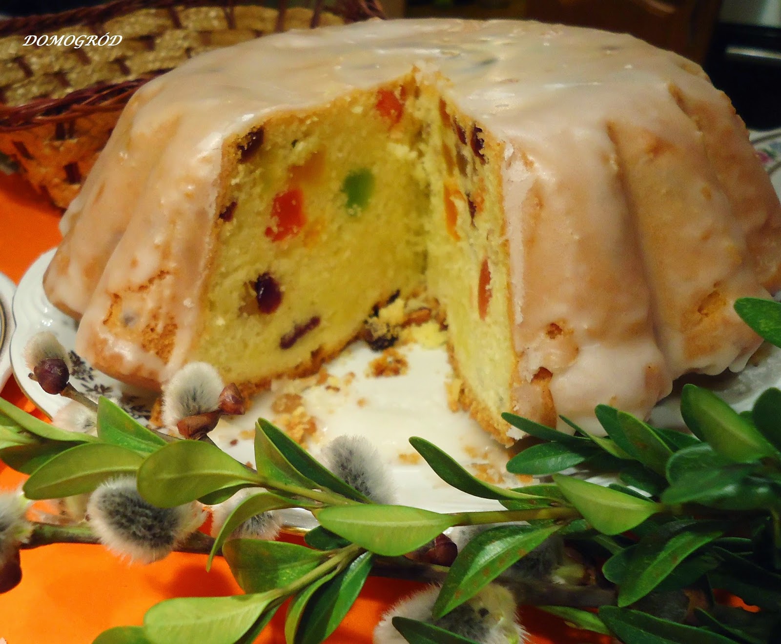 Domogród: Babka piaskowa z bakaliami. Pyszności!