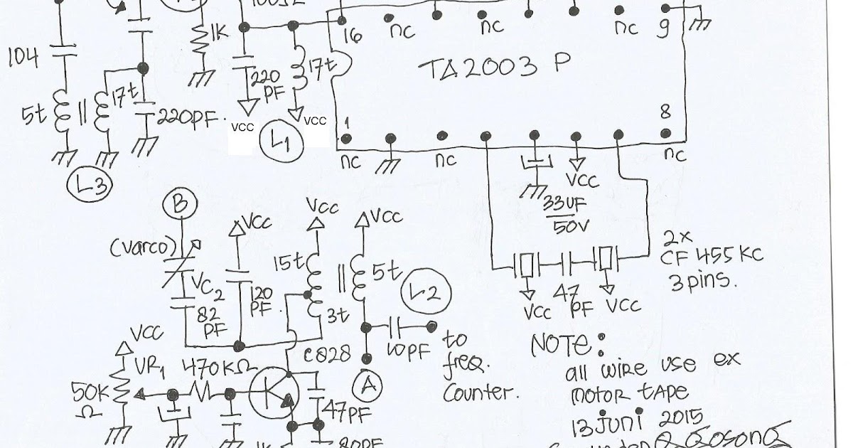 srundenggosong: AM RECEIVER 80 METER BAND USING TOSHIBA TA2003