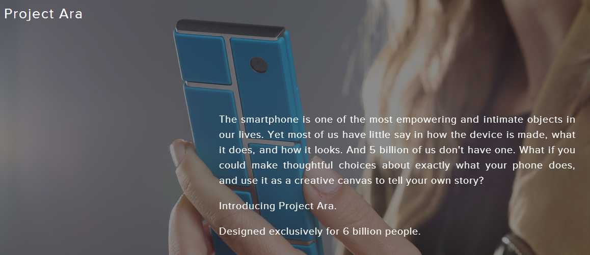 Google Introduces Project Ara For Smartphones | Poketors - Technology Blog