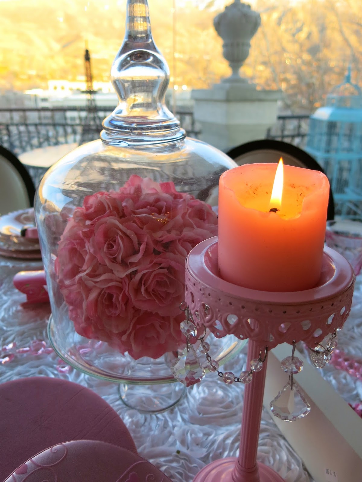 Pink, Pink, Pink Valentine's Table and A Giveaway - Purple Chocolat Home