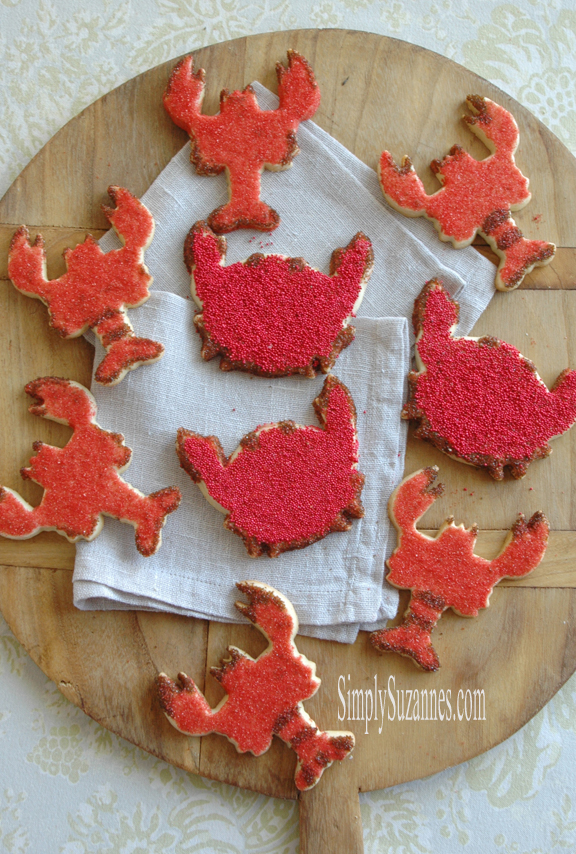 Simply Suzanne's AT HOME: Summer-inspired cookies . . . crab & lobster ...