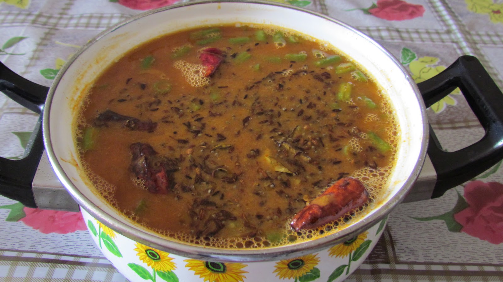 With Love from Mom's Kitchen: Sambhar( Tur dal cooked with vegetables ...