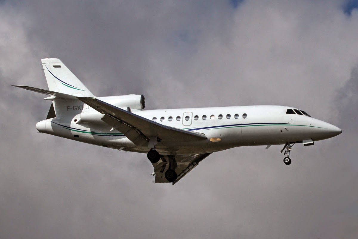 Planes and Trains - Planes 2015: F-GKHJ / Dassault Falcon 900 / Aero Vision