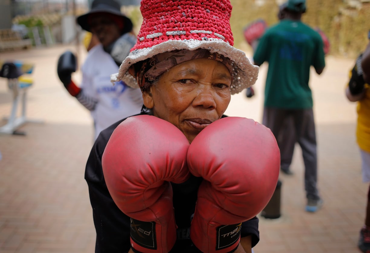 Diversity is beautiful: Boxing Grannies