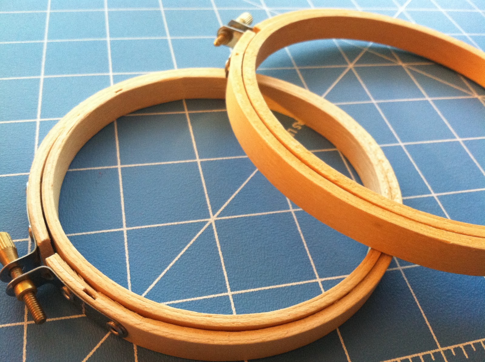 GinnyLou Studio: fabric hoops & cheap decor (a DIY post)