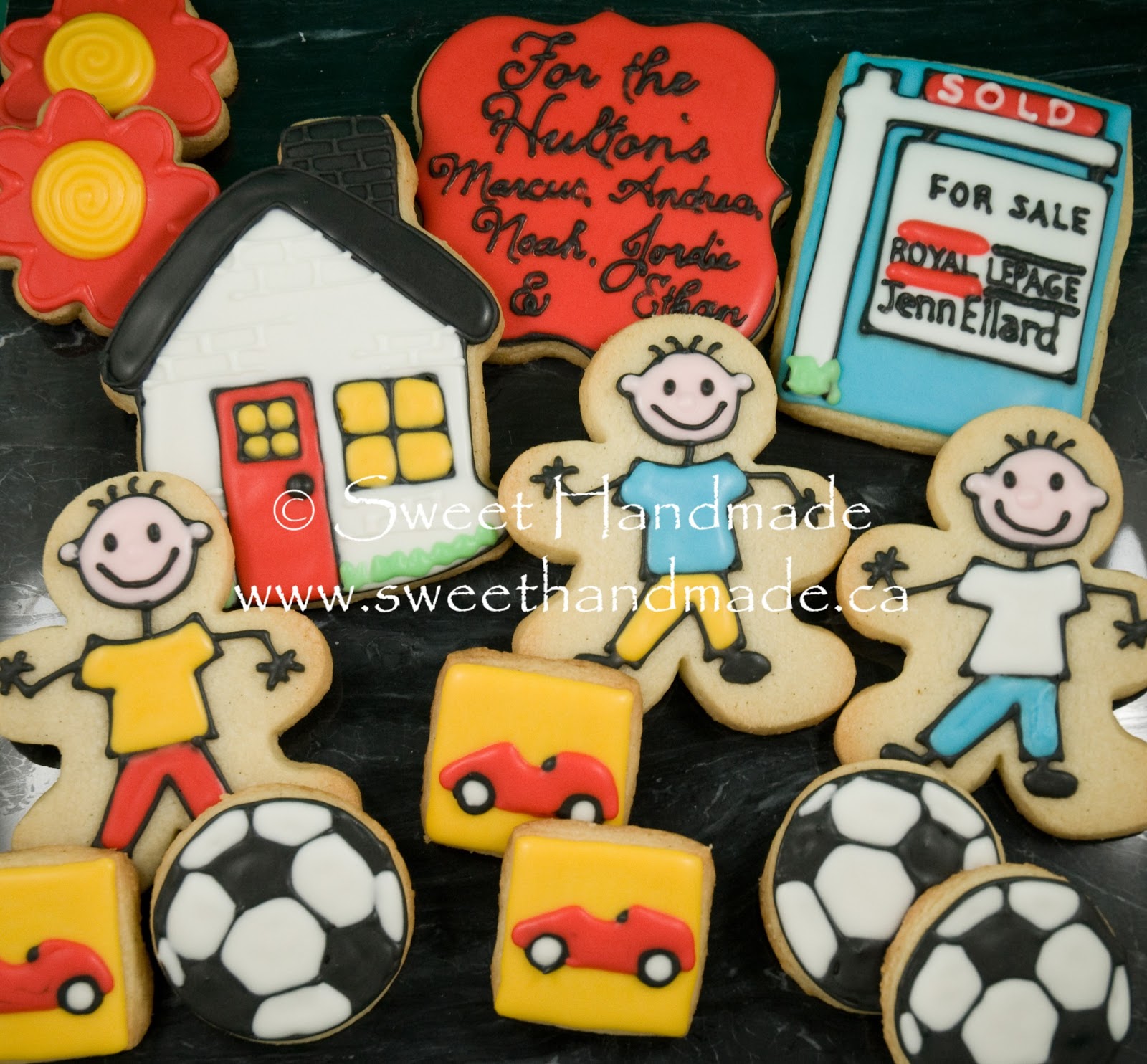 Sweet Handmade Cookies: Real Estate Thank You Cookies