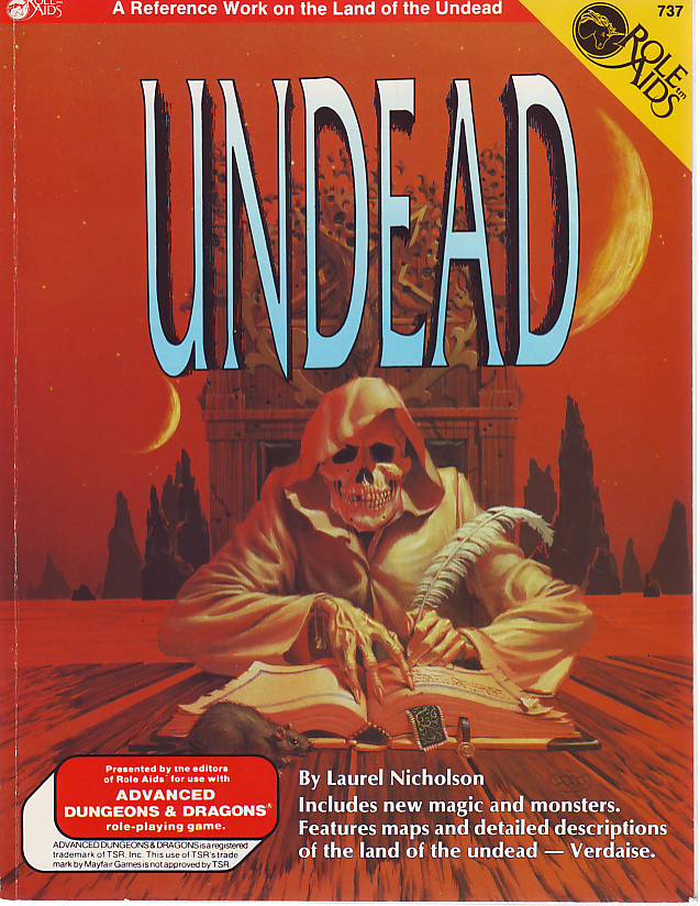 Quag Keep: Role Aids: Undead