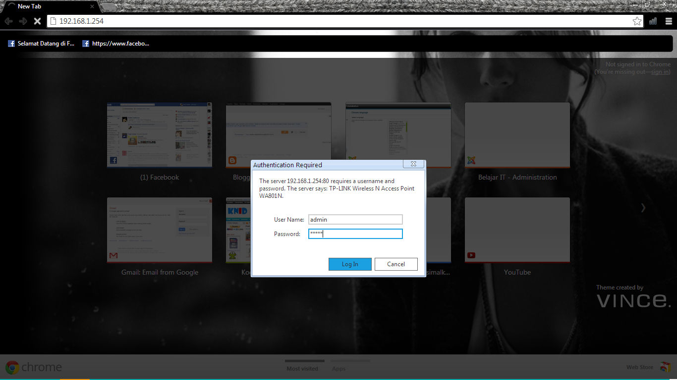 Cara Konfigurasi Access Point TP-Link Sebagai Server ~ :: Cah The Zenket