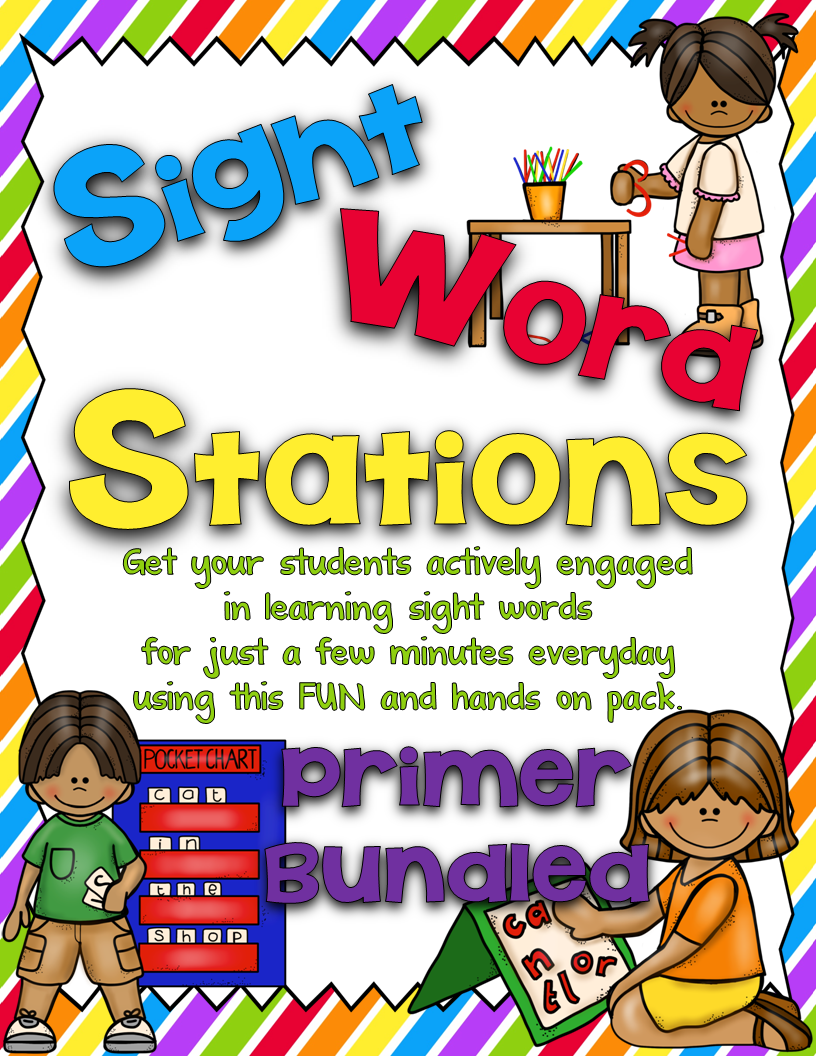 Sight Word Centers | Mrs. Hoffer's Spot
