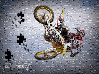 Graphic Design: dirt bike puzzle