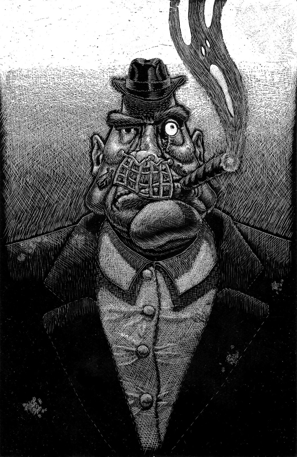 benjamin baret illustrations: Cartes à gratter