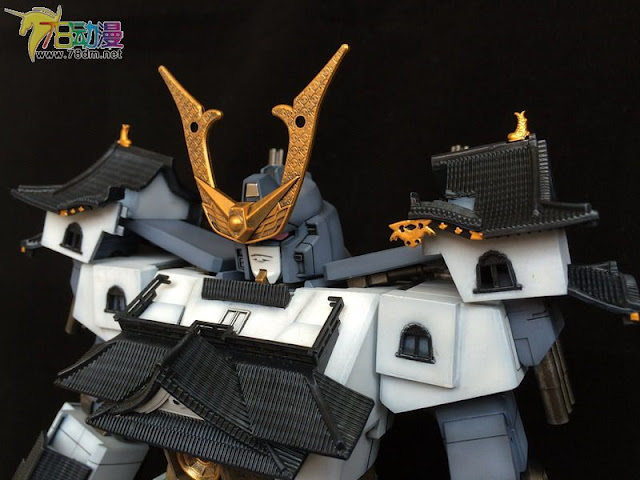 Gundam Family: HGUC 1/144 MRX-009 Psycho Gundam "Hikone Castle" Custom ...
