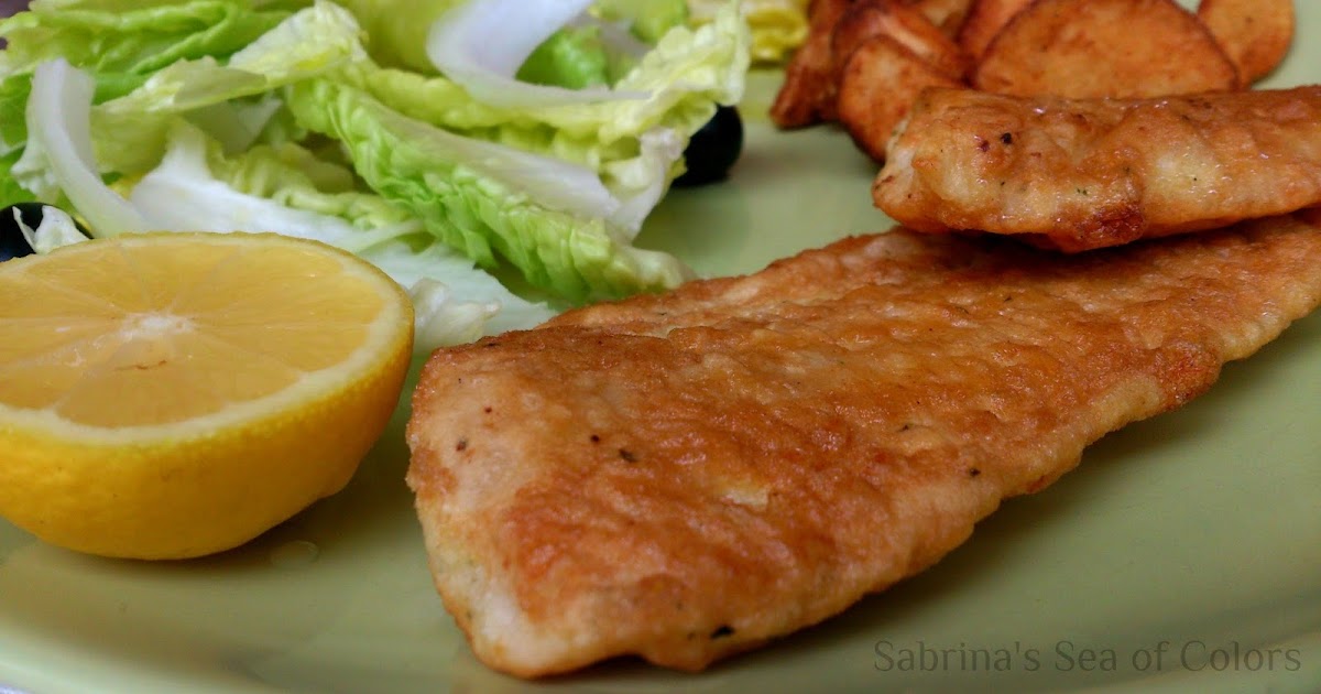 Rebozado perfecto para pescado - Sabrina´s Sea of Colors