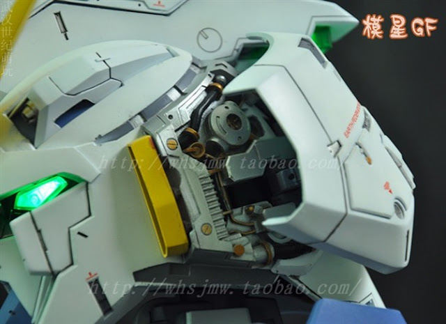 GUNDAM GUY: 1/24 RX-93-V2 Hi-V Gundam Head (Resin Kit) - Painted Build