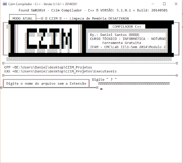 Compilador C++ (em Batch) - Go Scripts