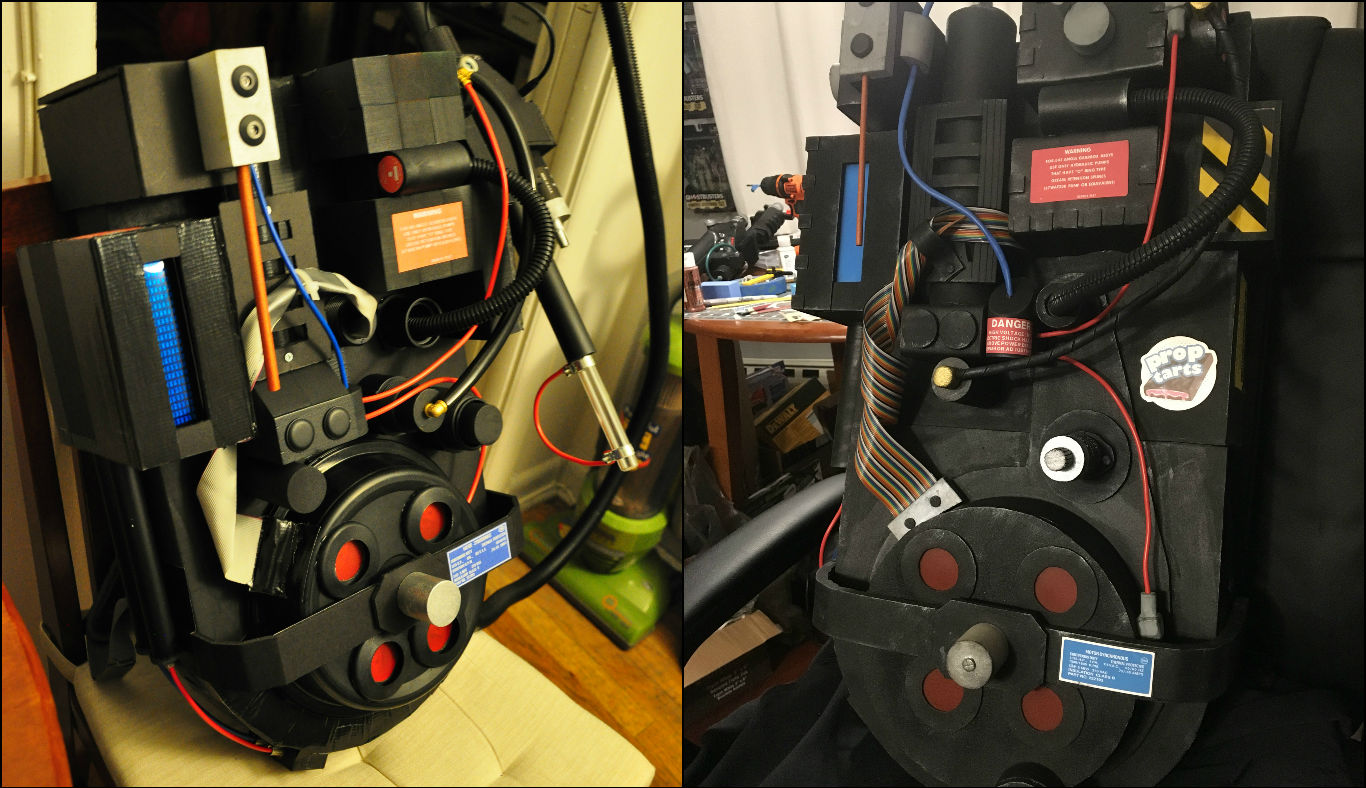 nerdy views: Proton Pack Build V2