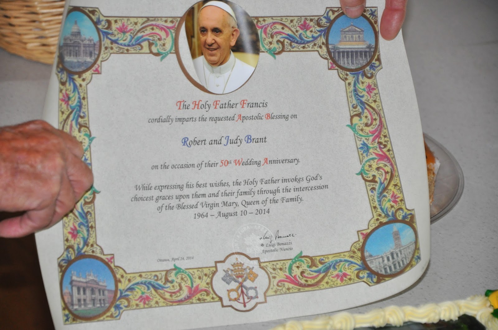 Orbis Catholicus Secundus: Papal Blessings