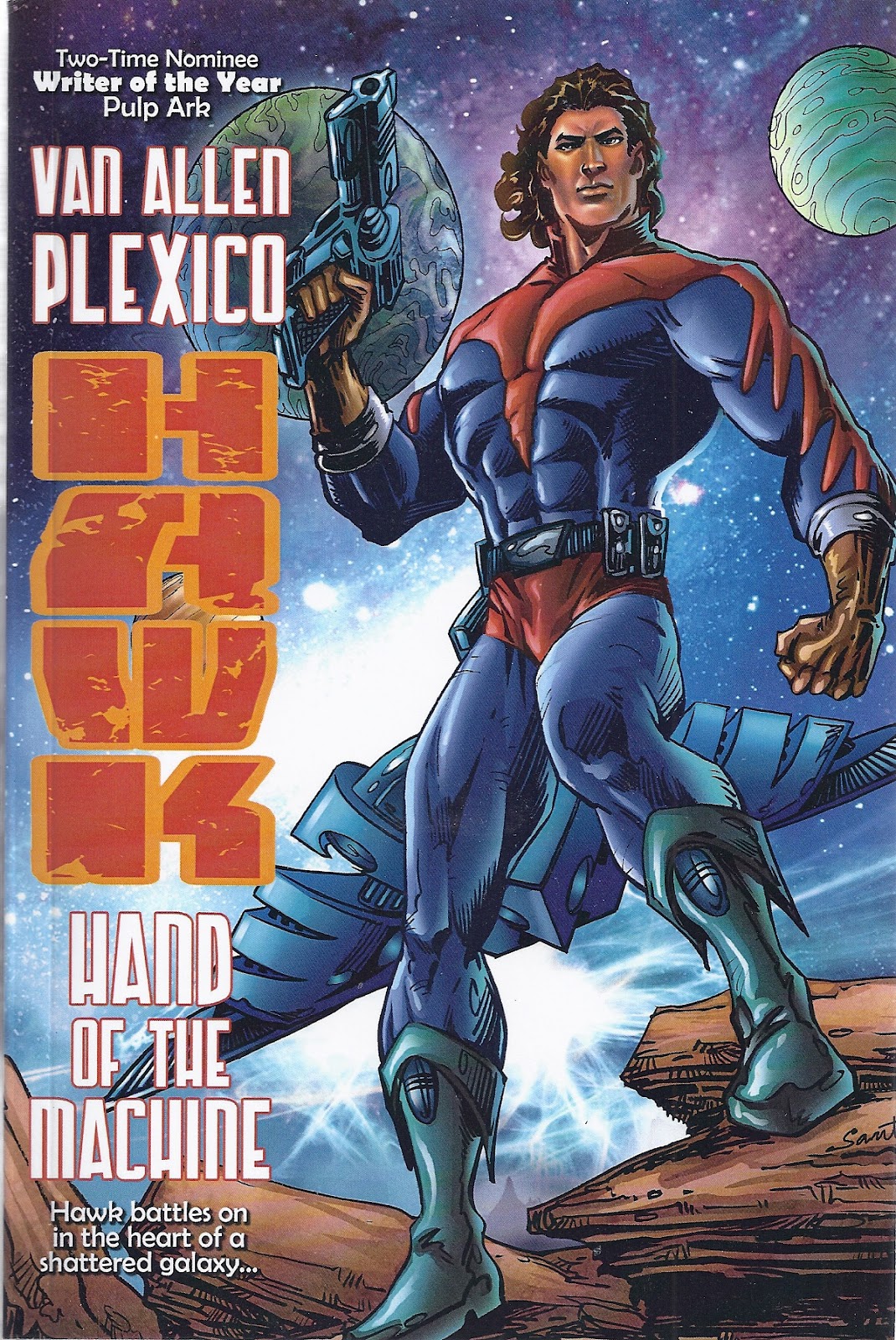 Pulp Fiction Reviews: HAWK -Hand of the Machine.