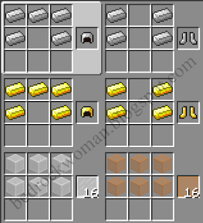 MINECRAFT: Todos los crafteos de Minecraft 1.9