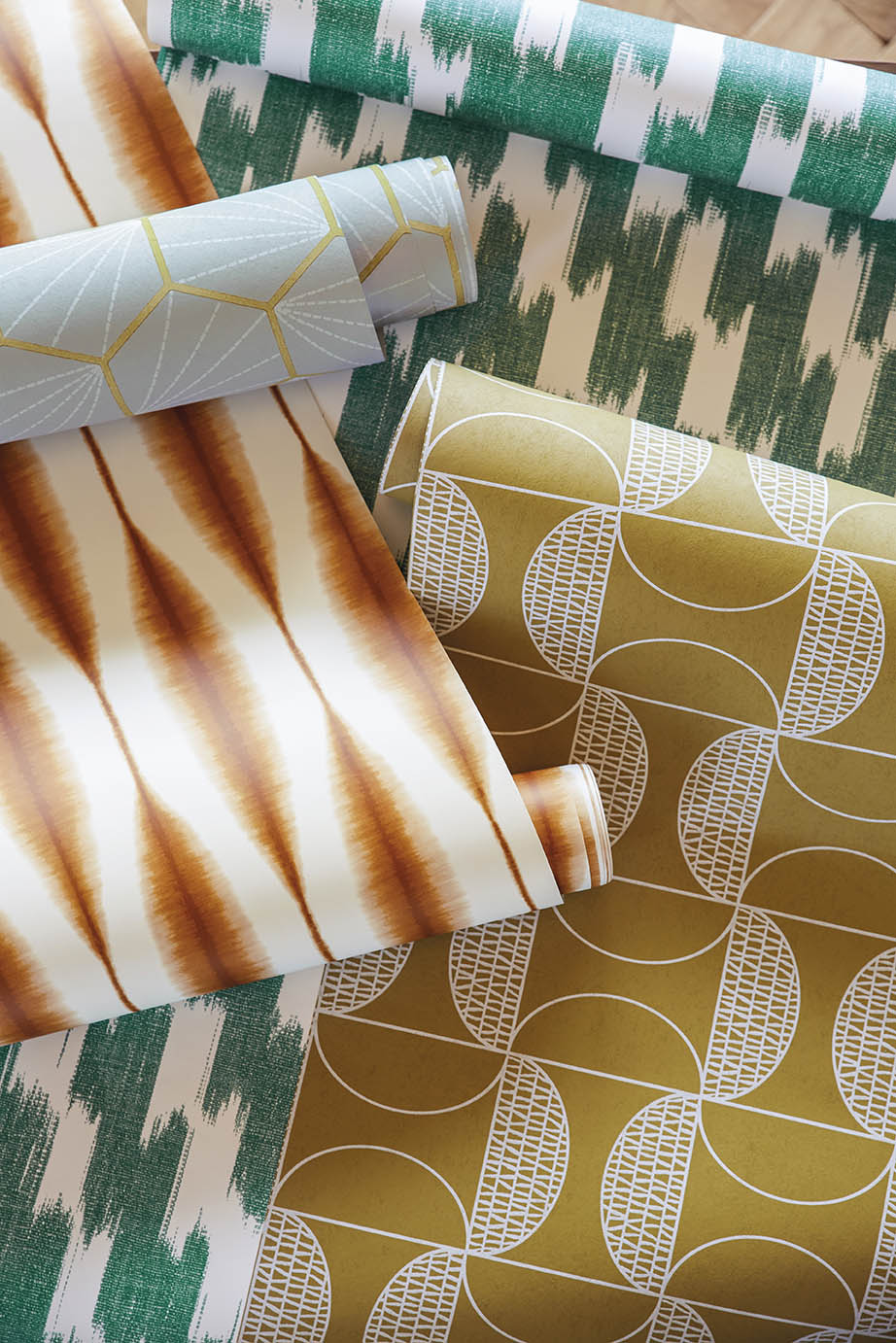 SCION presenta su nueva colección de telas y papeles pintados Japandi